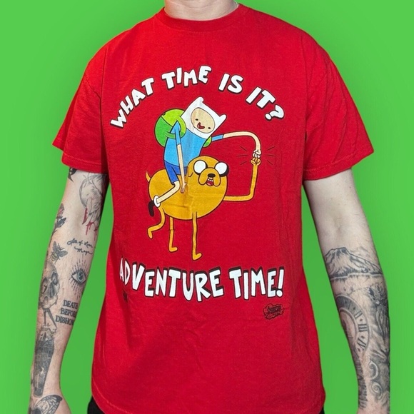 Adventure Time | Tops | 20 Cartoon Network Adventure Time Tshirt | Poshmark